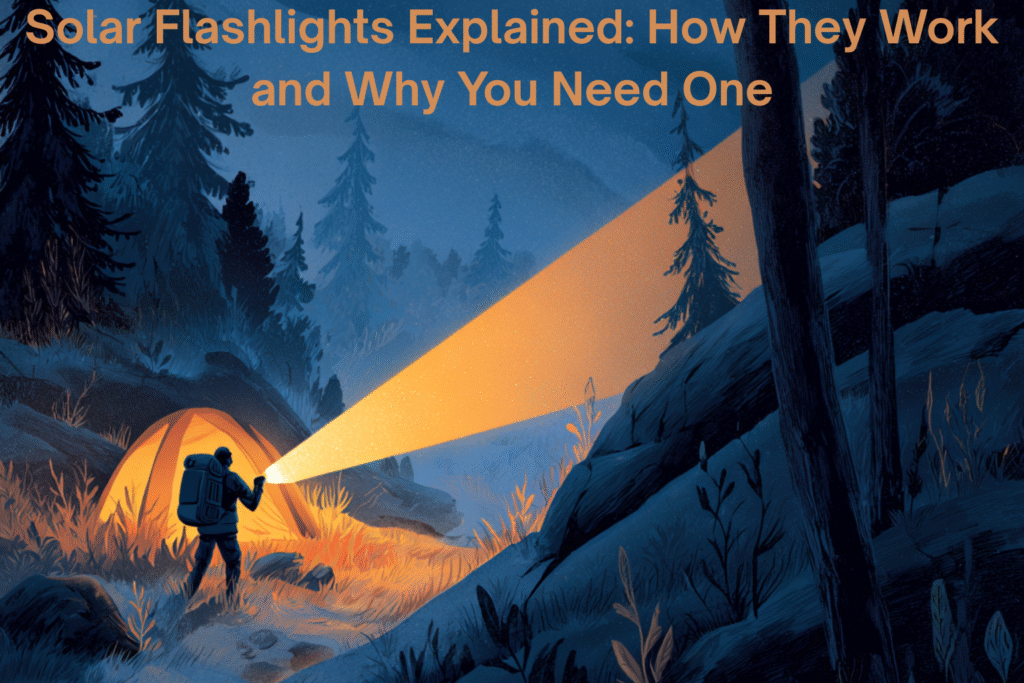 Solar Flashlights Explained: How They Work and Why You Need One